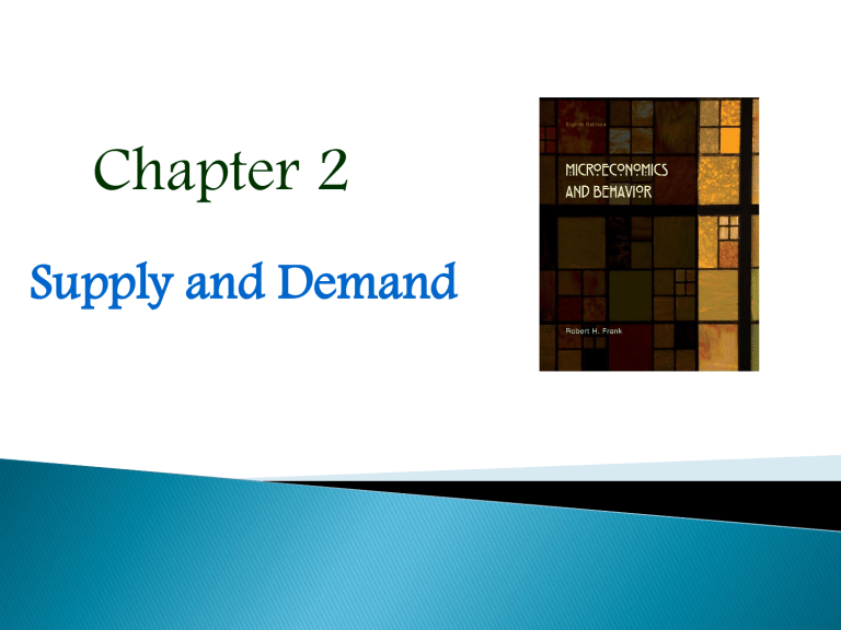 Supply and Demand: Economics Presentation