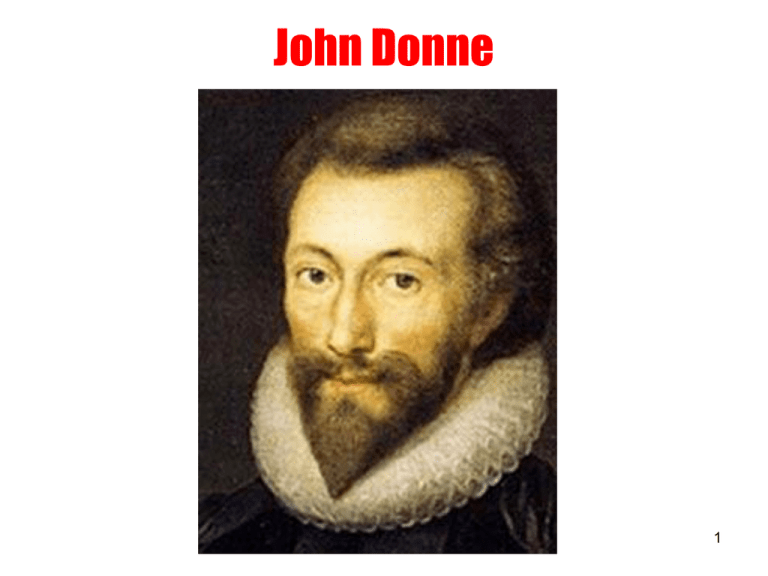 John Donne: Life, Poetry & Metaphysical Conceit