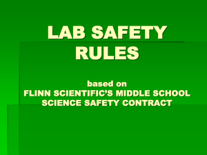 Flinn Safety Contract