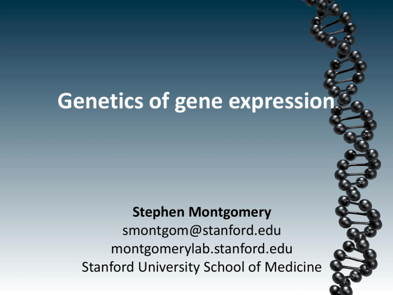 Montgomery expression