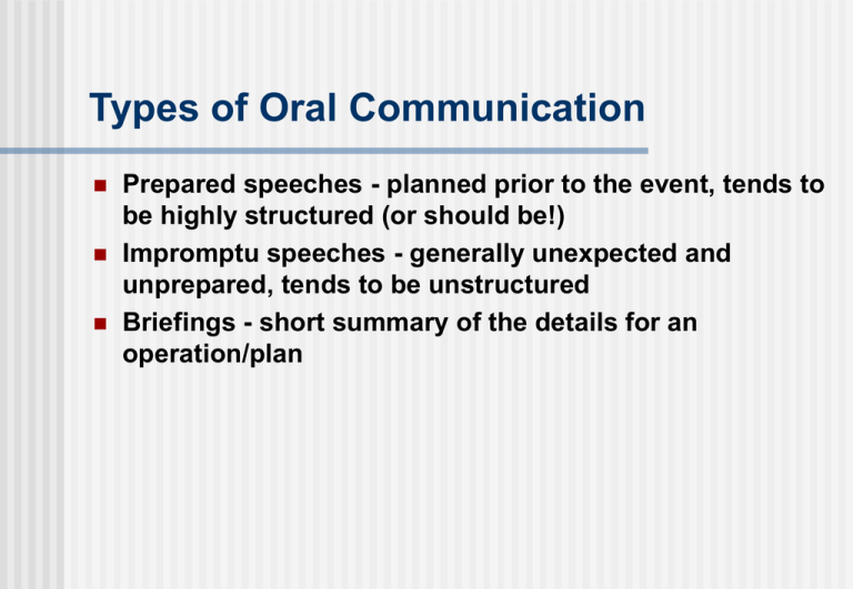 Oral & Graphical Communication Skills Presentation