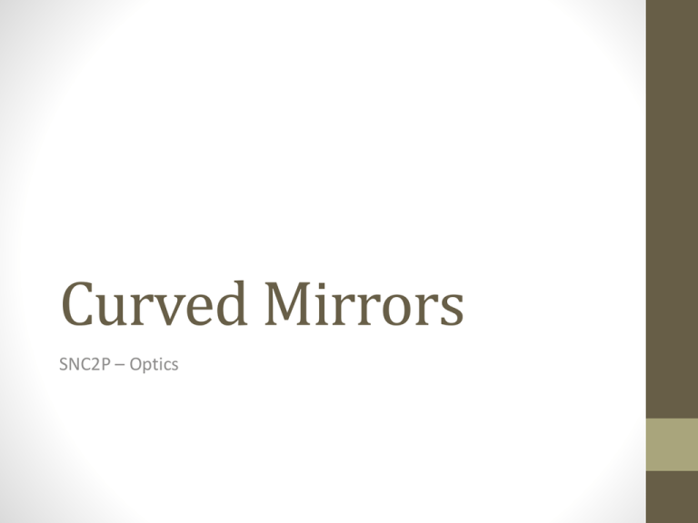 Curved Mirrors
