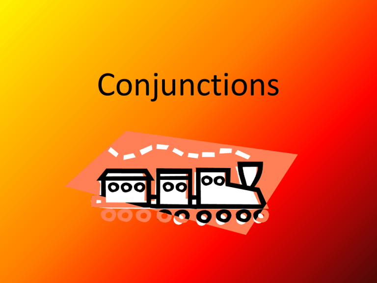 Conjunctions
