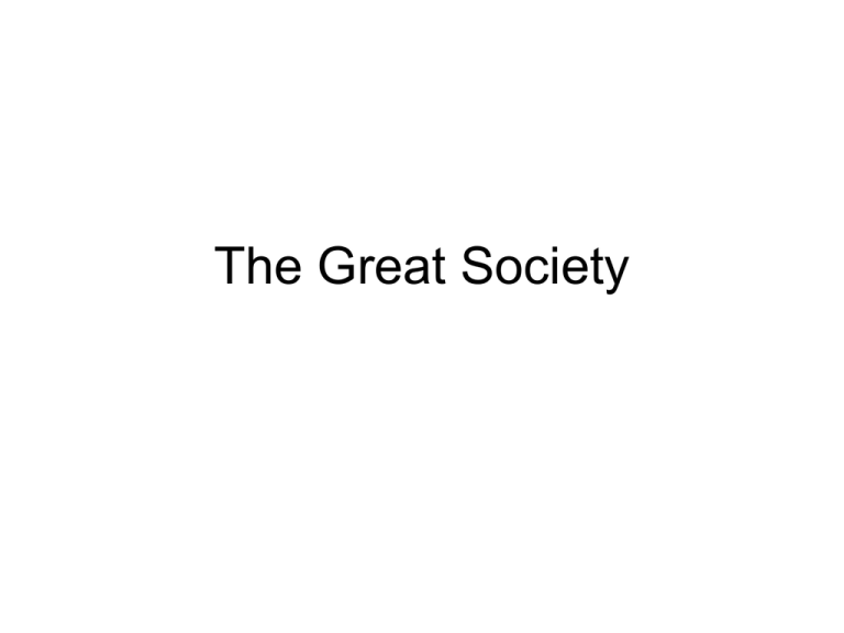 LBJ's Great Society: Impact & Programs