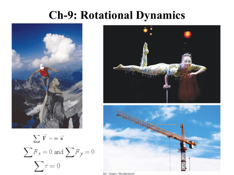 Rotational Dynamics: Torque, Equilibrium, and Center of Gravity