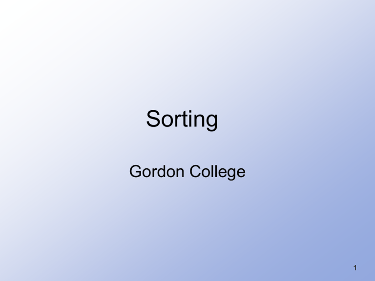 Sorting includes Radix Heapsort And Priority