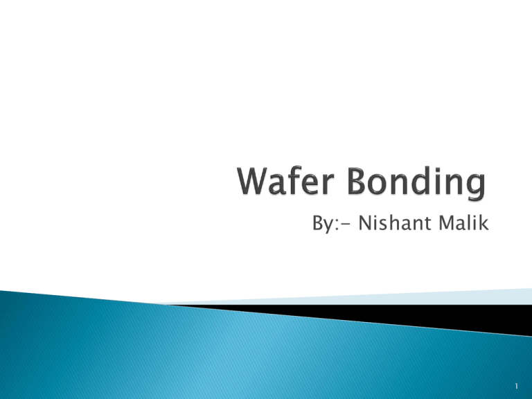 Wafer Bonding Techniques: Fusion, Anodic, Thermocompression