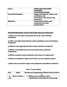 Kitchen & Food Safety Test: Questions & Answers