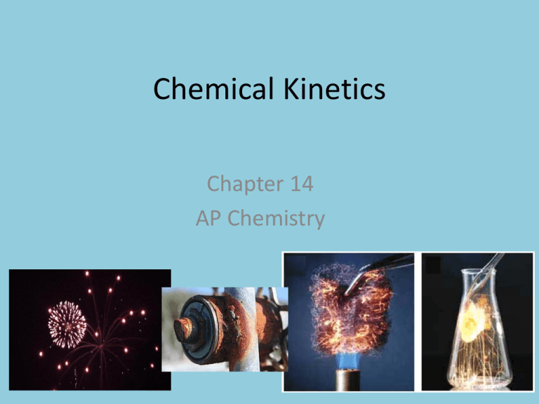 Chemical Kinetics: Reaction Rates & Mechanisms