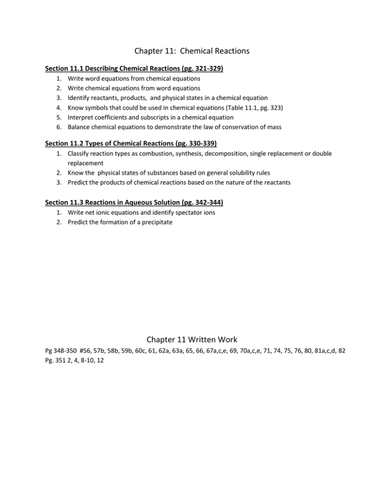 Chapter 11 packet