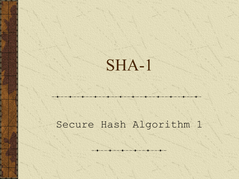 SHA-1