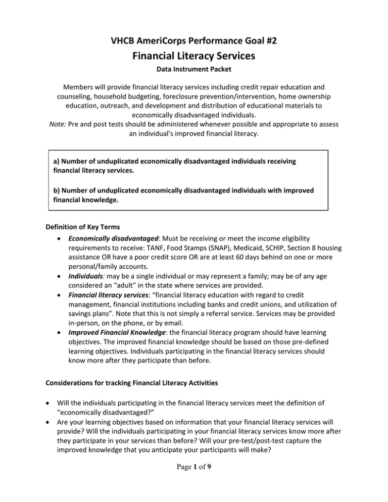 Financial Literacy financial-literacy