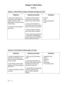 Africa Graphic Organizer