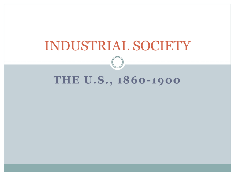 The Second Industrial Revolution