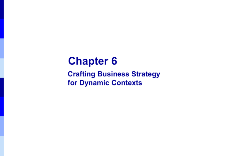 Business Strategy in Dynamic Contexts