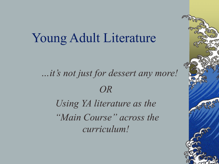 YA Literature in Curriculum: Activities & Examples