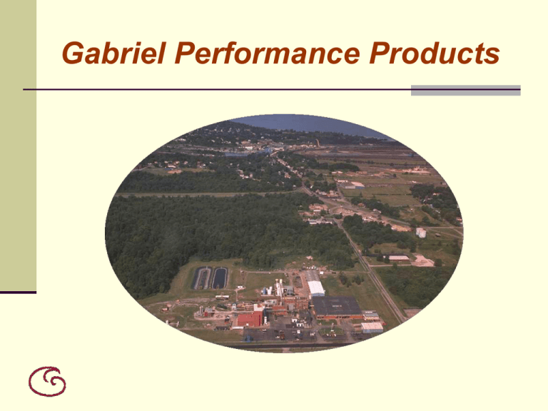 versamid ink resins - Gabriel Performance Products