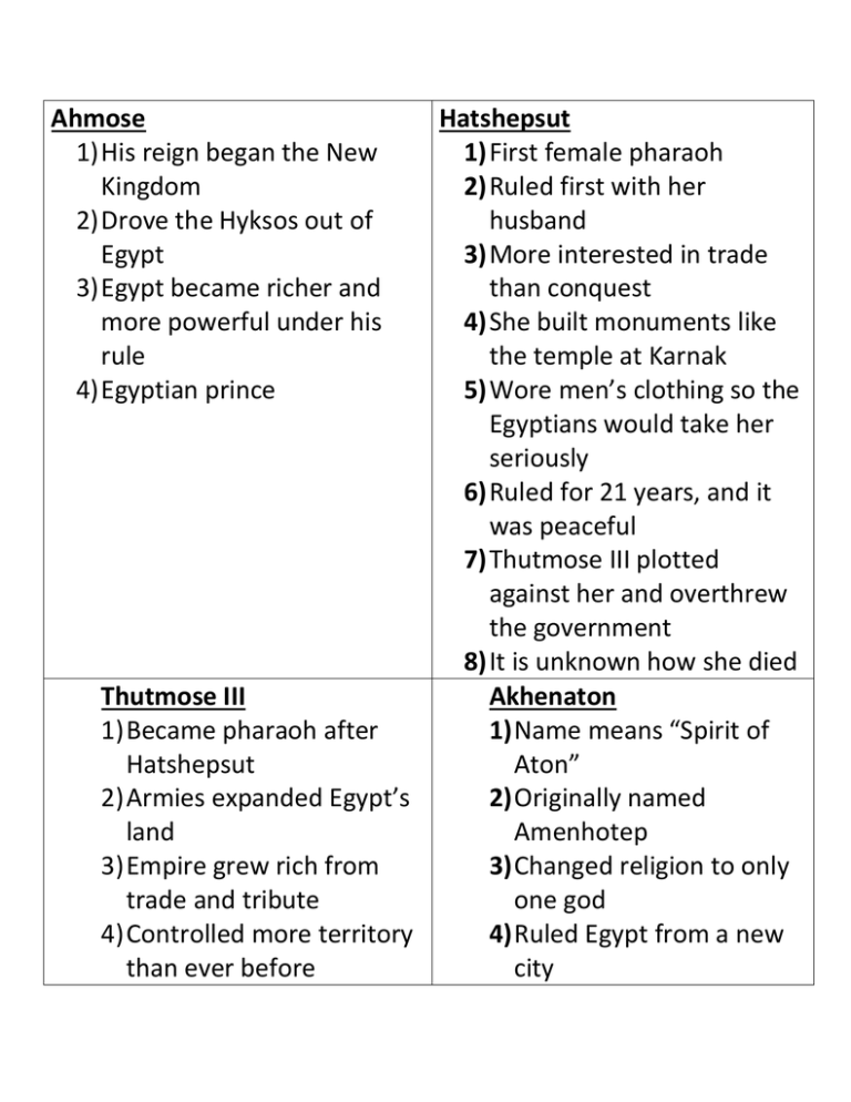 Thutmose III