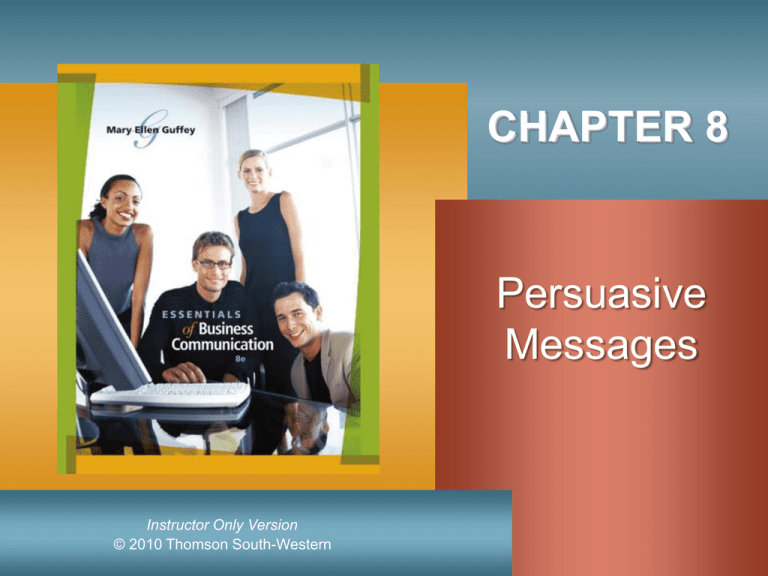 Persuasive Messages: Business Communication Presentation