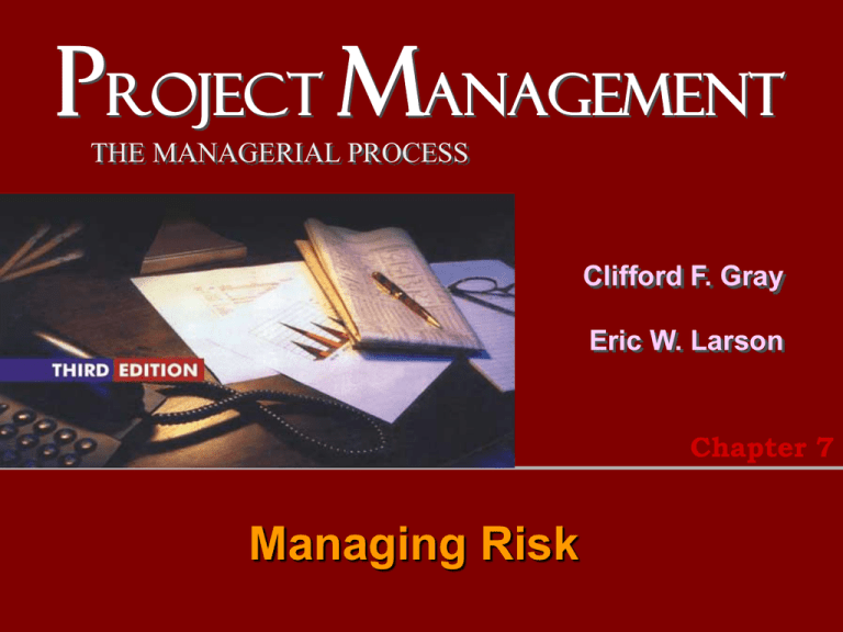 Project Management 3e.