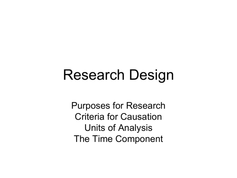 Research Design