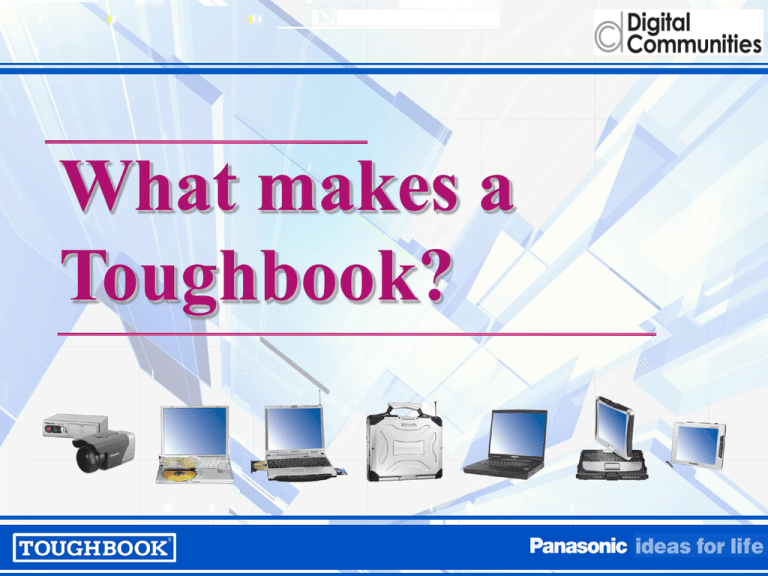 Panasonic Toughbook: Rugged Computing & Market Share