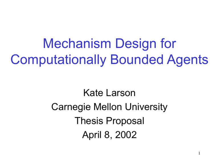 Ppt Carnegie Mellon University