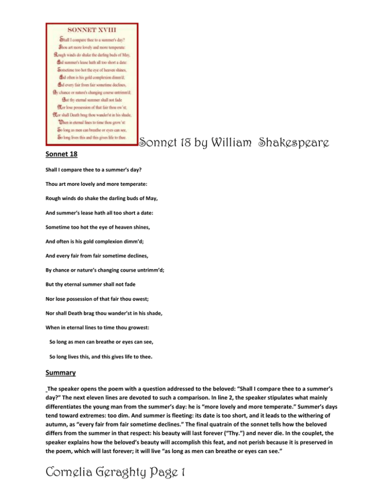 sonnet 18