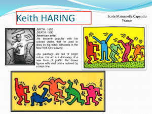 KS3 Art Keith Haring PowerPoint