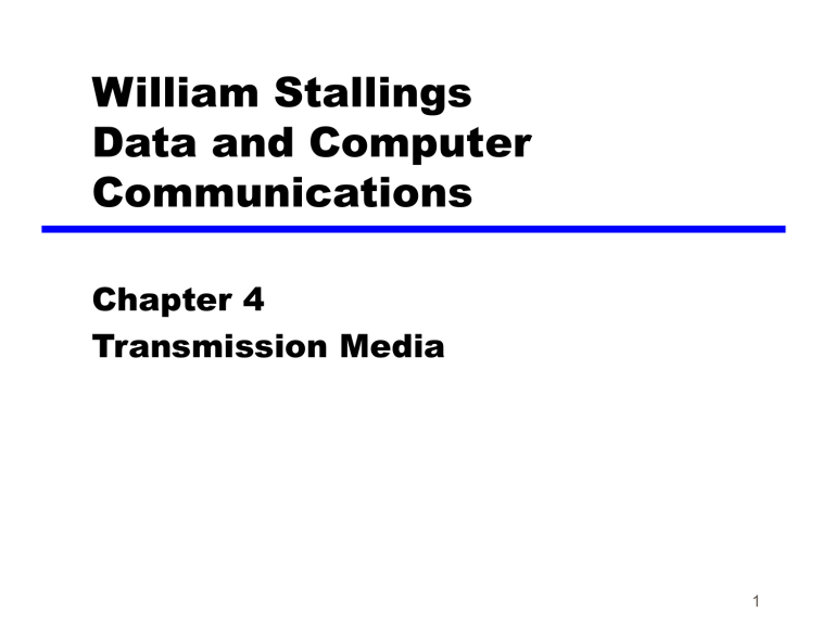 William Stallings Data and Computer