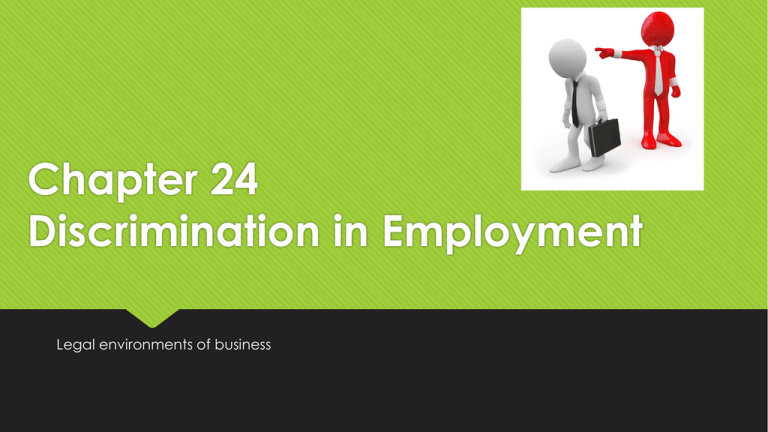 Employment Discrimination: Laws & Protected Classes