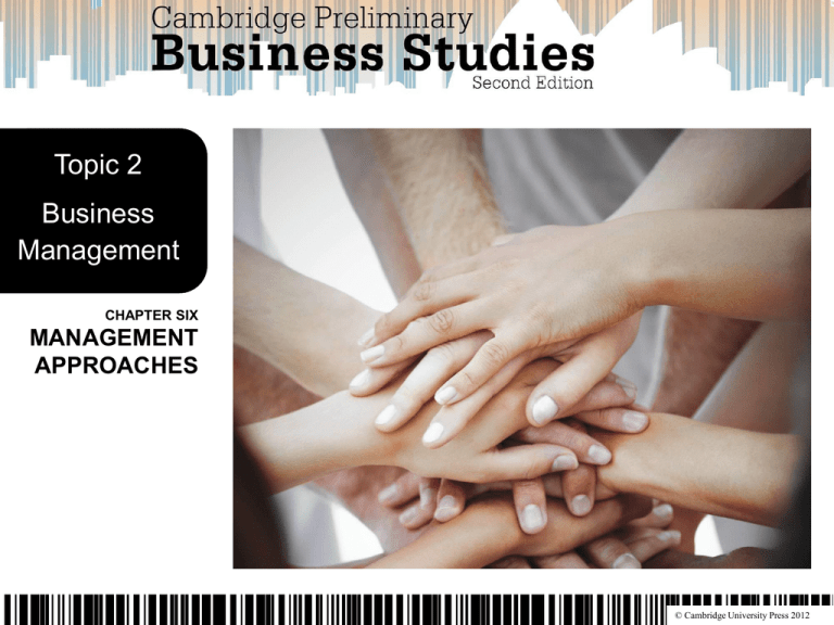 Management Approaches