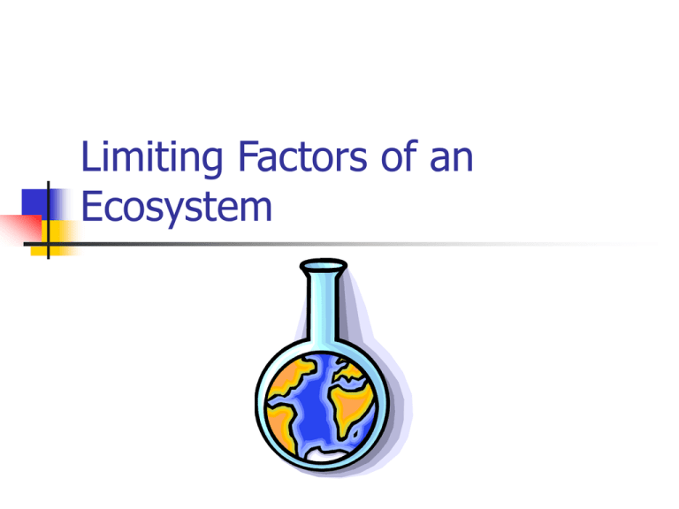 Limiting Factors