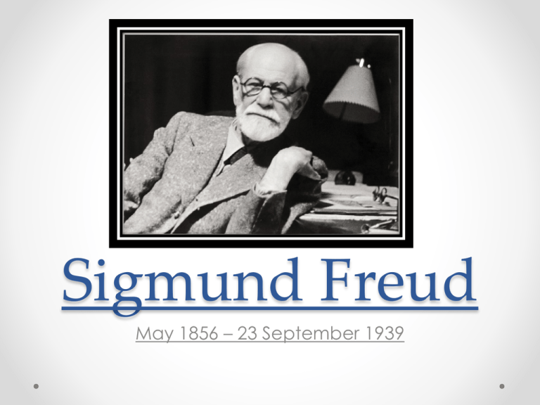 Sigmund Freud