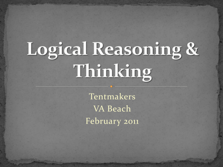 Logical Reasoning & Thinking