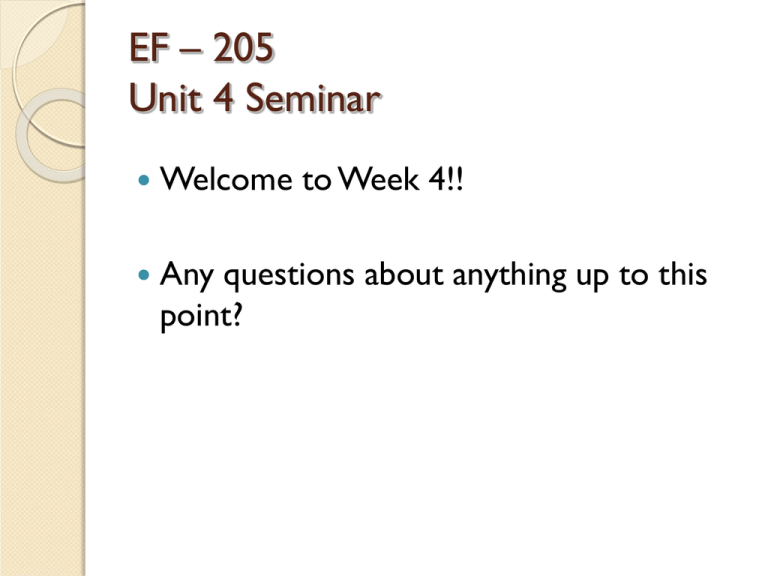 Exercise Risk Assessment & Screening: PAR-Q & HSQ