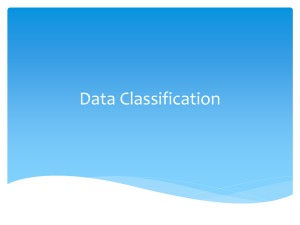 1.2 Data Classification