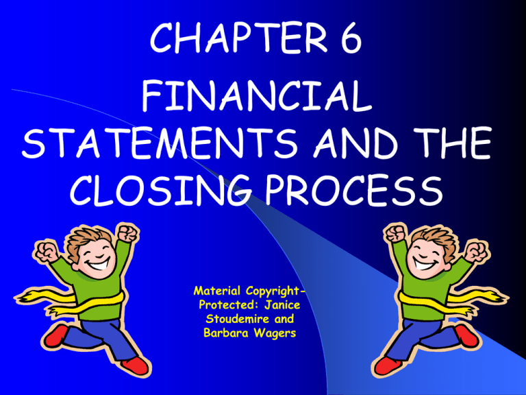 Financial Statements & Closing Process Presentation