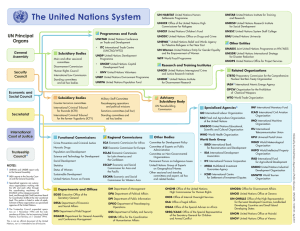 UN System Organizational Chart