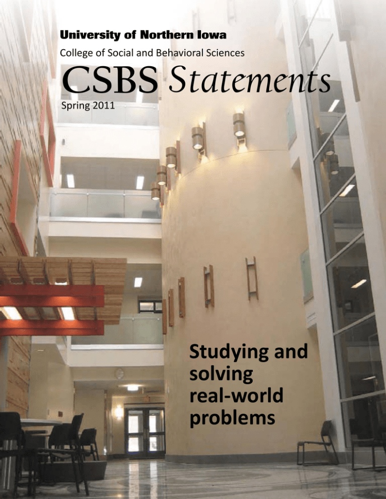 Statements CSBS Studying and