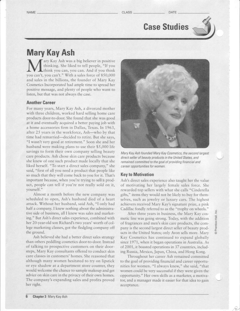 Mary Kay Ash
