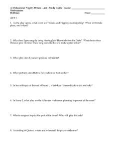 A Midsummer Night's Dream: Original & Modern Text