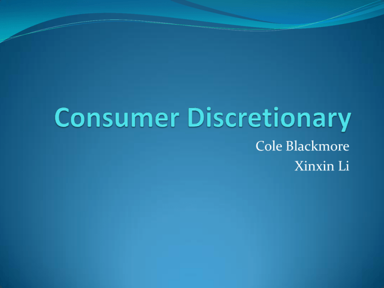 Consumer Discretionary Sector Analysis & Recommendation