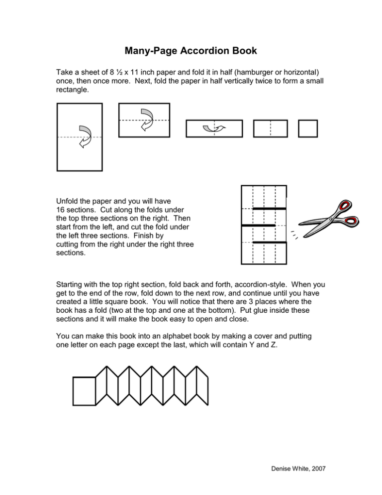 Accordion Book Tutorial: Easy Paper Craft