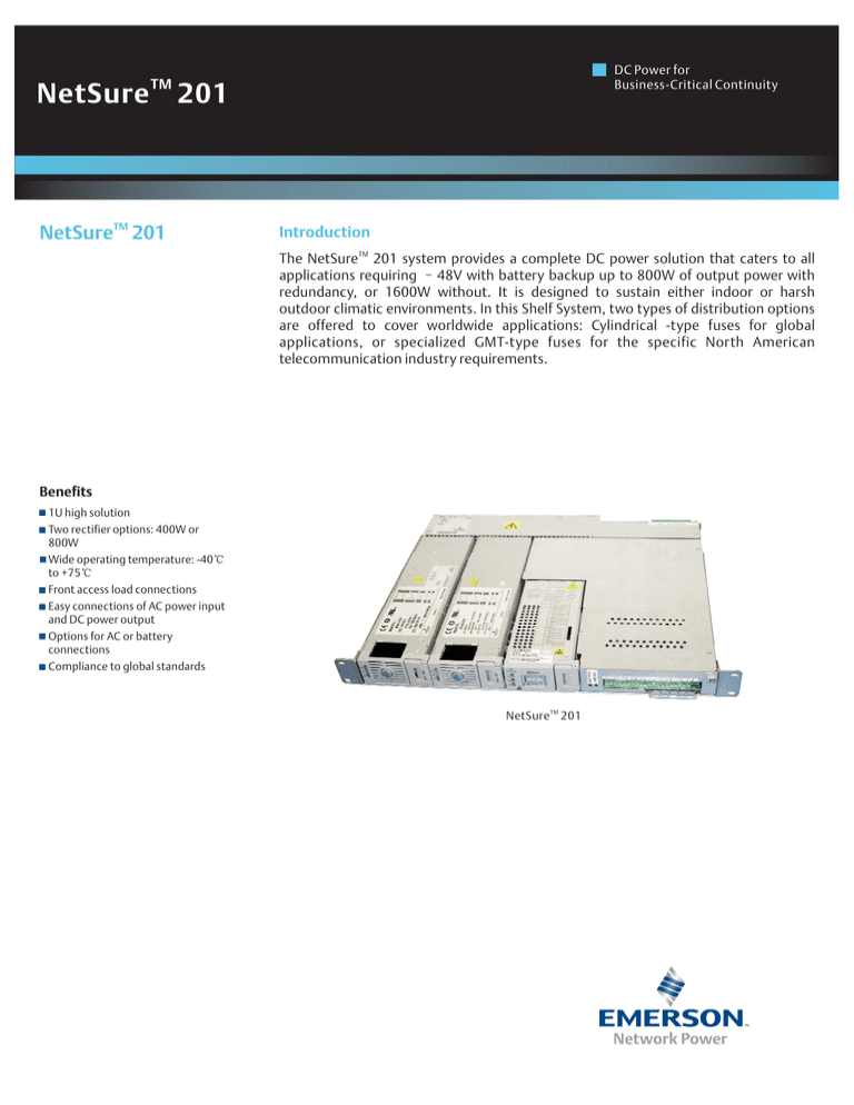 NetSure 201 Introduction