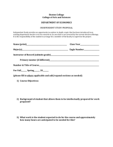 GRADE IRREGULARITY FORM