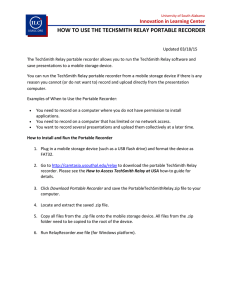 TechSmith Relay Upgrade Guide