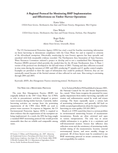 Construction BMP Checklist