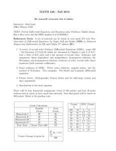 Advanced Engineering Mathematics
