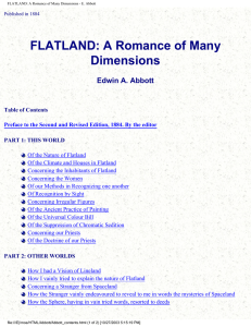 Flatland Project